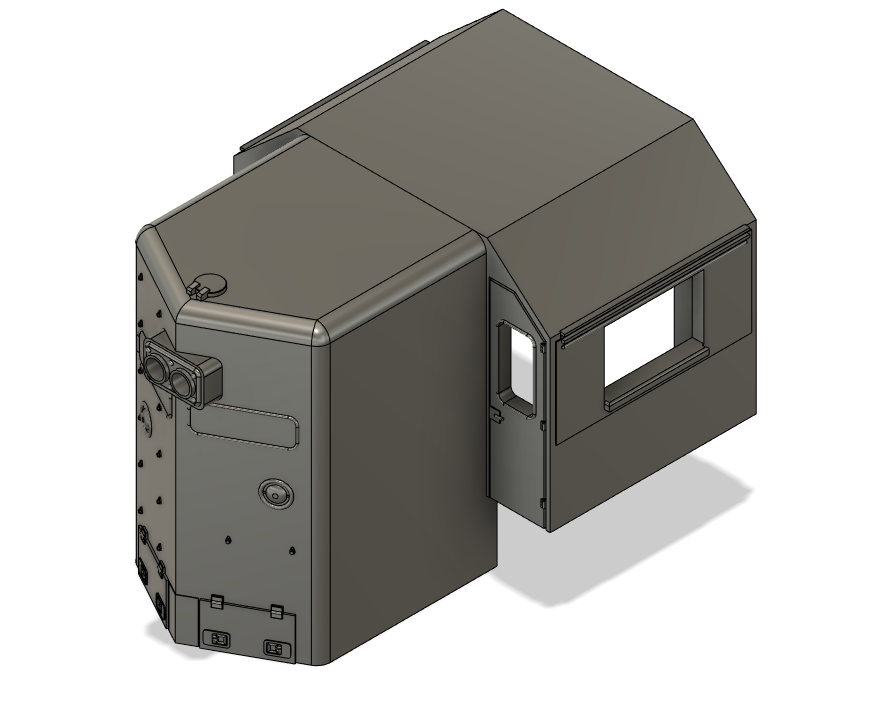 Z Scale Train Parts - EMD High Hood Cab | eBay