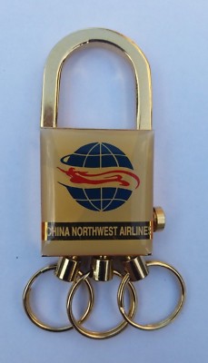 VTG AIRLINE KEYCHAIN / KEYRING ' CHINA NORTHWEST AIRLINES ' | eBay UK