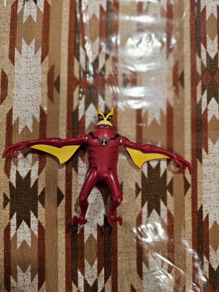 EUC Ben 10 Jet Ray 4" Action Figure Alien Force Cartoon Network | eBay