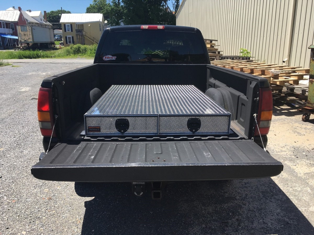 Sliding Tool Box For Truck Bed