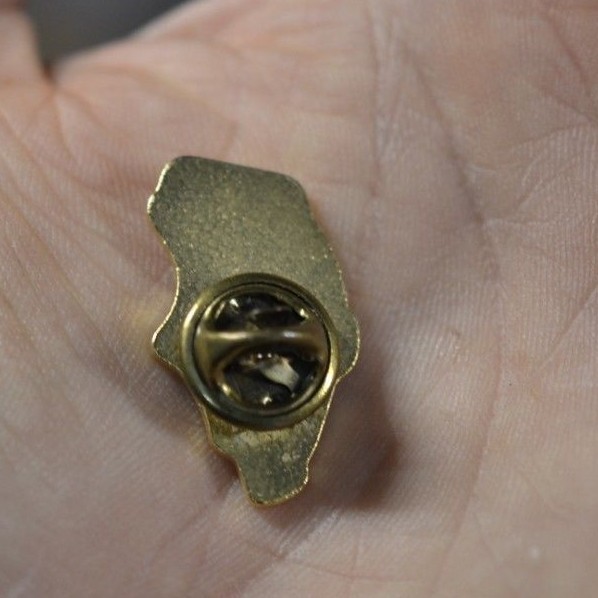 Gold Tone Lapel Pin Ship Mayflower? | eBay