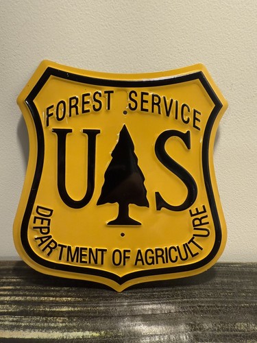 vintage NOS US Forest Service Department Of Agriculture Embossed Shield ...