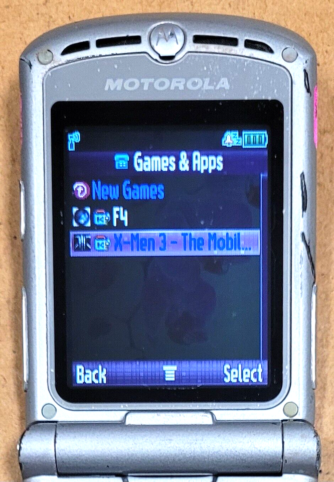 Motorola RAZR V3 - Pink Miami Ink Flower Tattoo (T-Mobile) Very Rare ...
