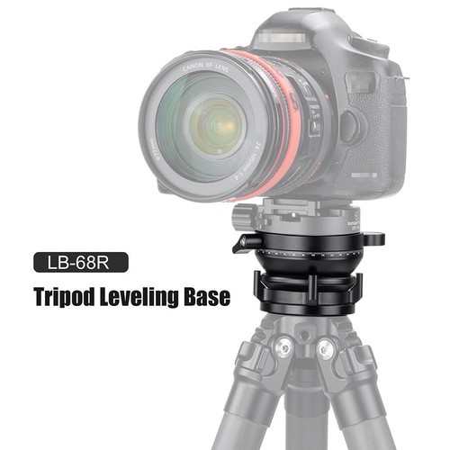 SUNWAYFOTO LB-68R 360 Panoramic Leveling Base Tripod Head 22 lbs Load ...