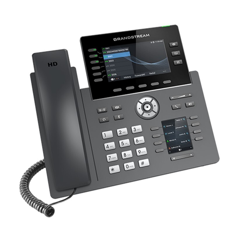 Grandstream GRP2614 4-Line 4 SIP Gigabit Office POE IP Phone FREE ...