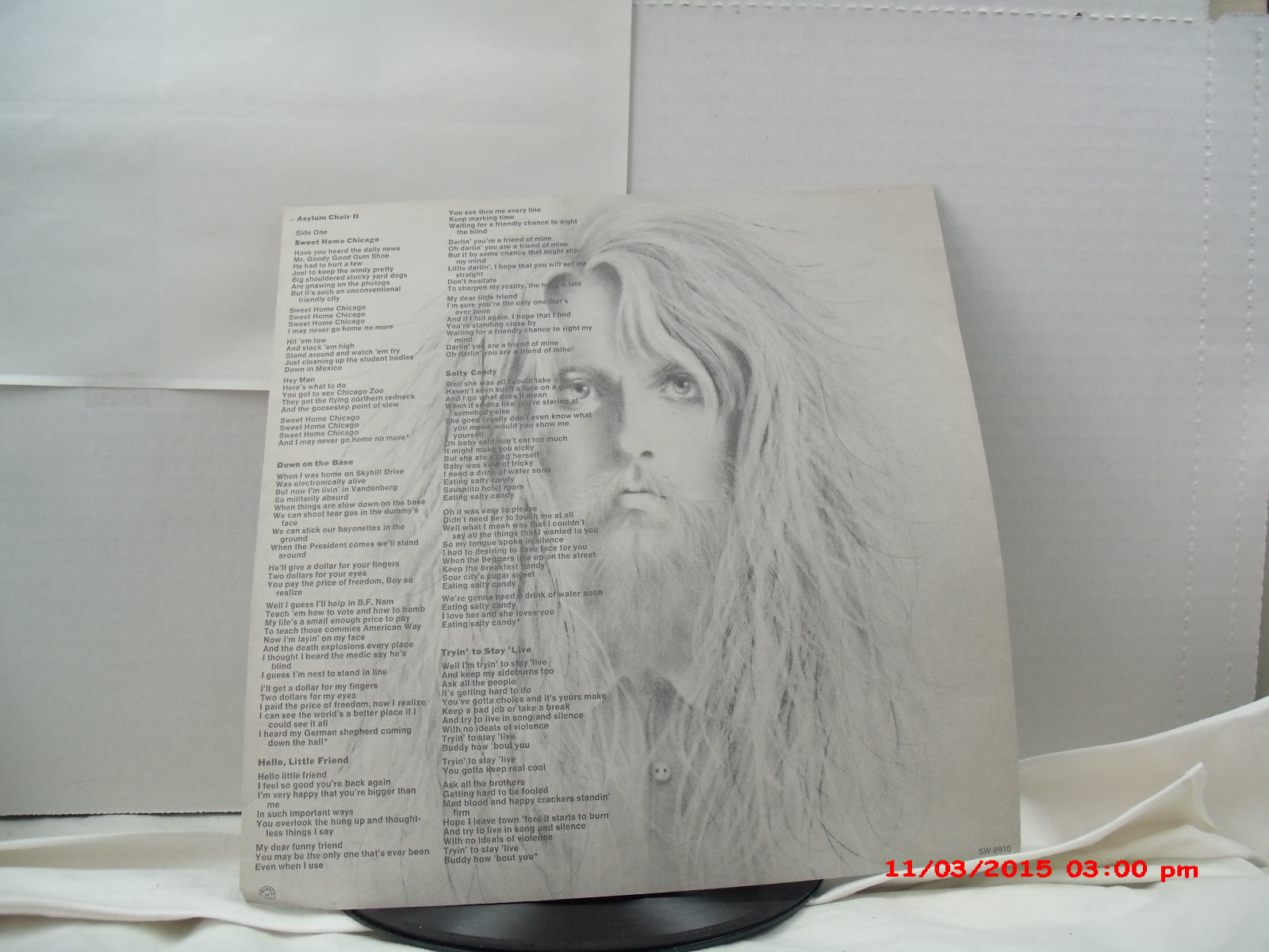 ASYLUM CHOIR II -(LP)- LEON RUSSELL & MARC BENNO - "SWEET HOME CHICAGO ...