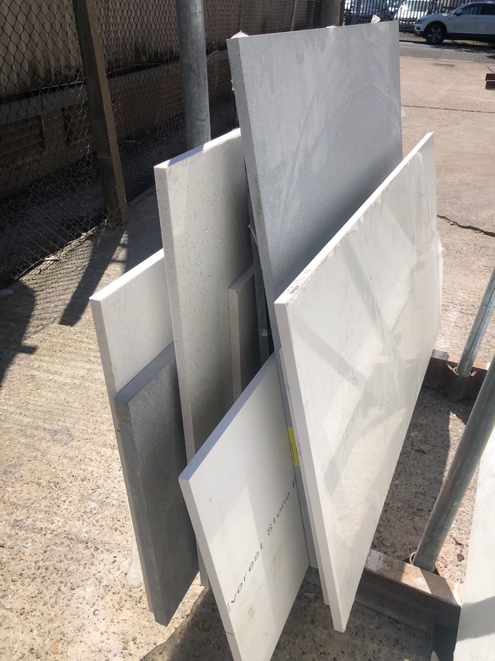 Marble-Granite-Quartz Stone Offcuts for Worktops-Table-Island Cut to ...