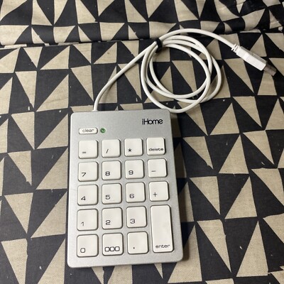 Brand New iHome Wired USB Numeric 20 Button Keypad for Mac (IMAC-A210S ...