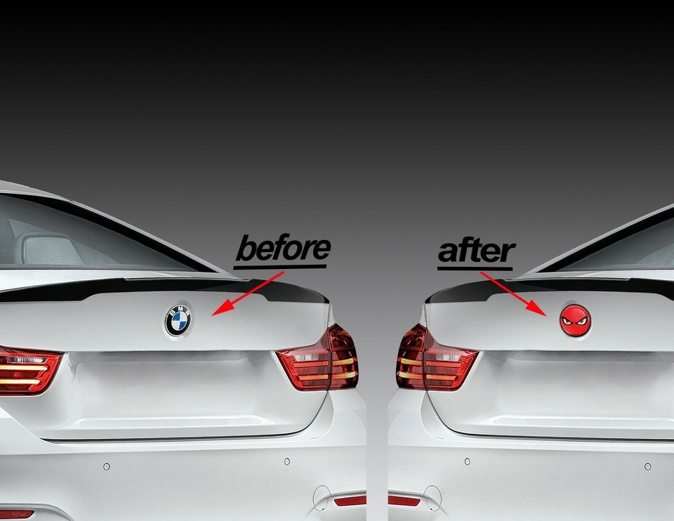 Kompatibel mit BMW Emblem 51148219237 Hinten Motorhaube Kofferraum 74mm ...