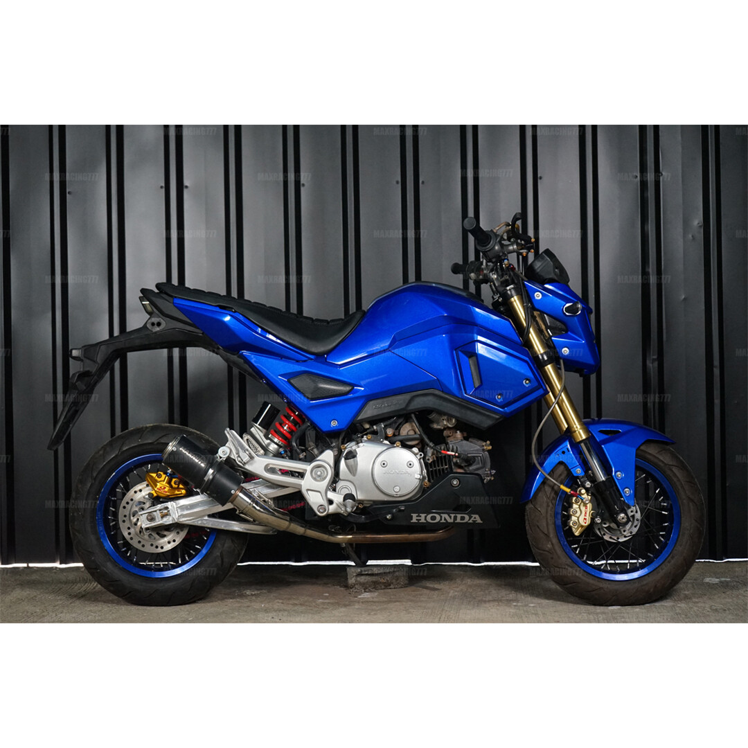 HONDA GROM MSX SF 125 2016-2020 BLUE FULL PLASTIC PANEL FAIRING BELLY ...
