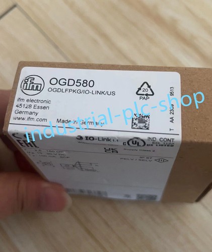 1PC IFM OGD580 brand new Photoelectric Distance Sensor Fast air ...