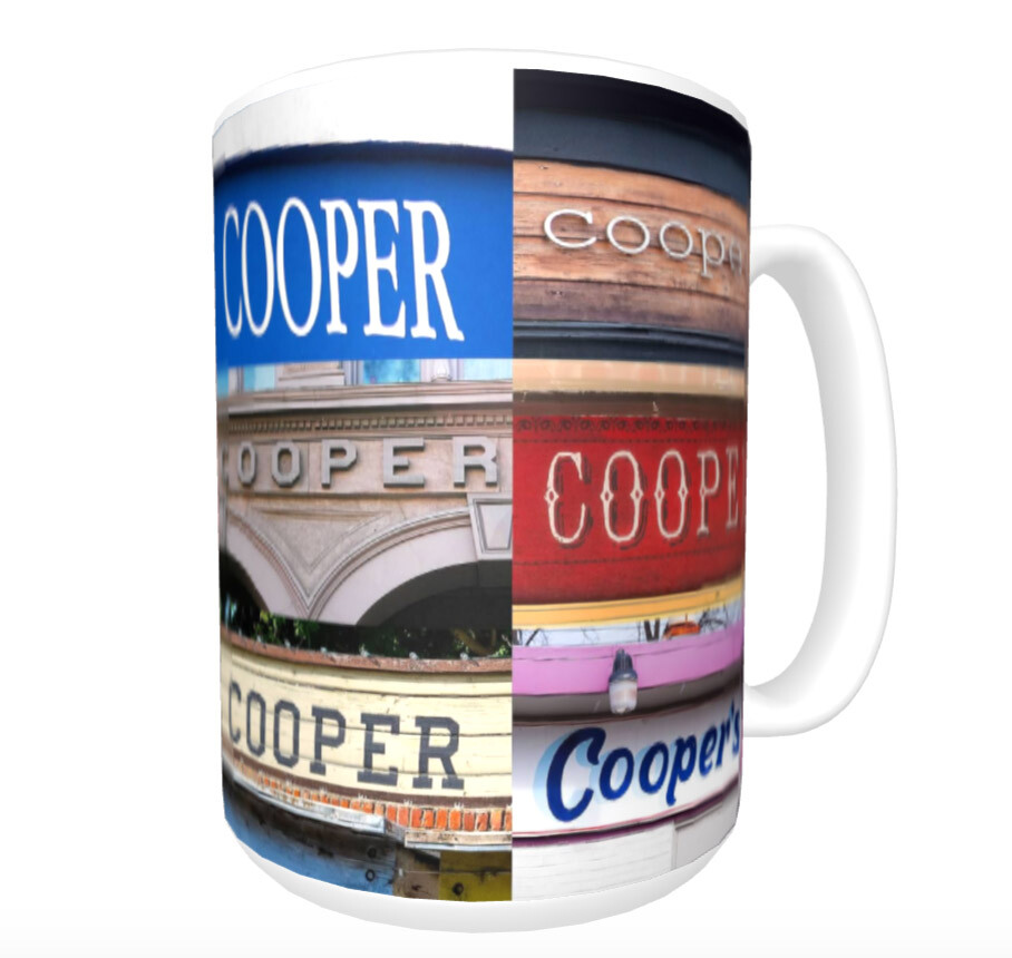COOPER Coffee Mug / Cup - photos of real name signs | eBay
