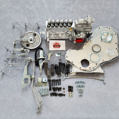 12 valve P pump conversion kit 500-550hp with billet timing cover and ...