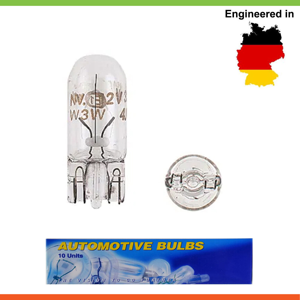 NARVA Globe 12V 5W W2.1 X 9.5D W5W Premium Wedge (10Pk) For Audi A4 2.6 ...