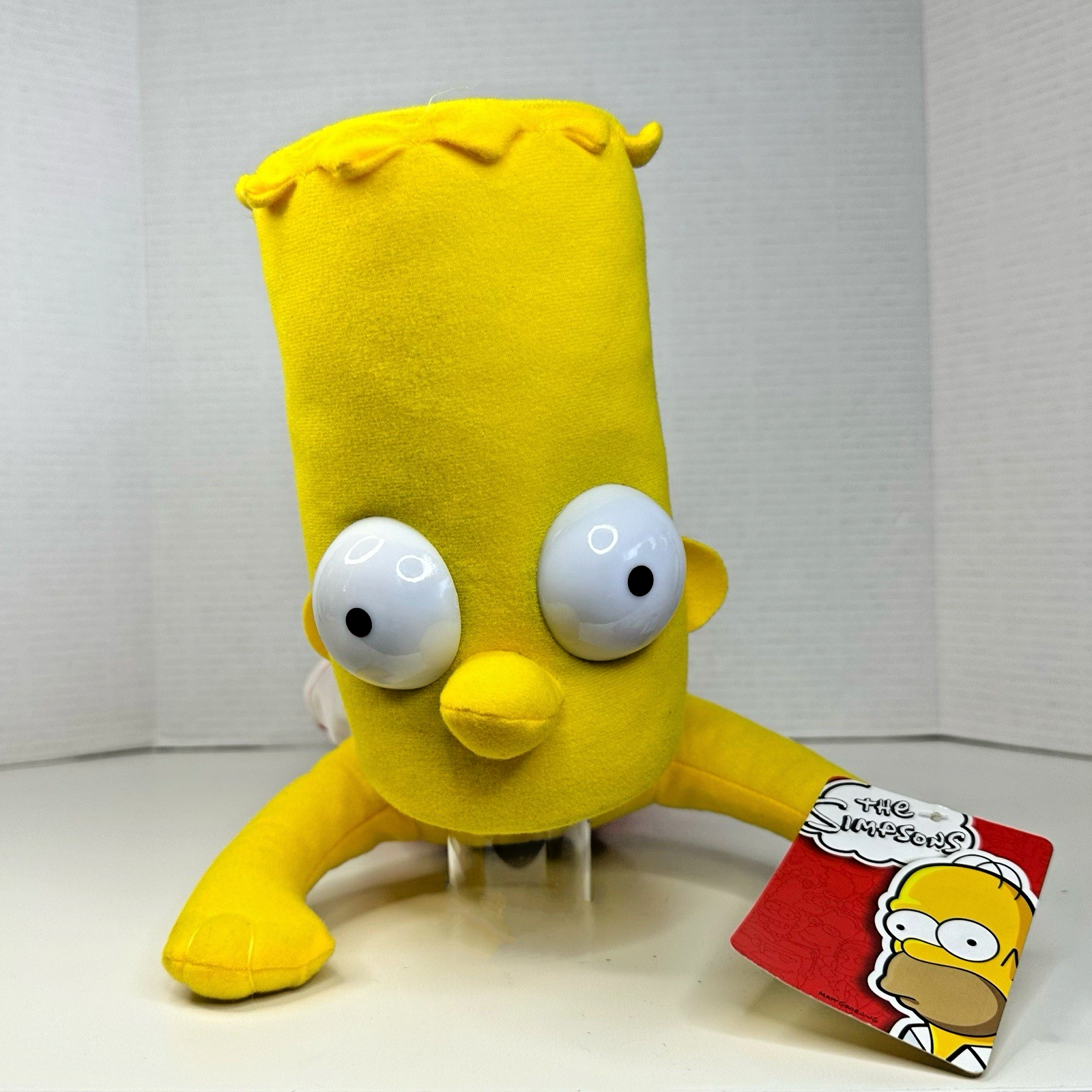 BART SIMPSON Sharkboy Plush W/Fin & Trunks 20" Long Hanging Stuffed Toy ...
