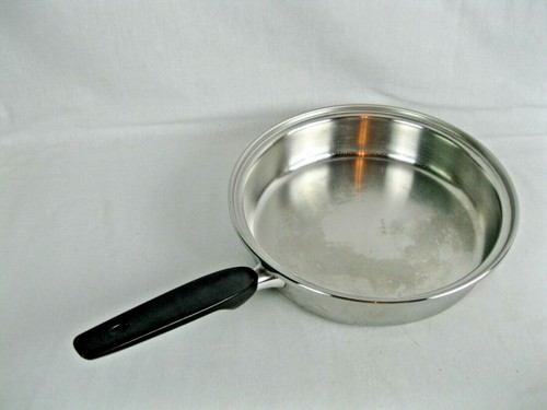 VINTAGE REGAL WARE STAINLESS STEEL 9” SKILLET FRY PAN GUC! | eBay