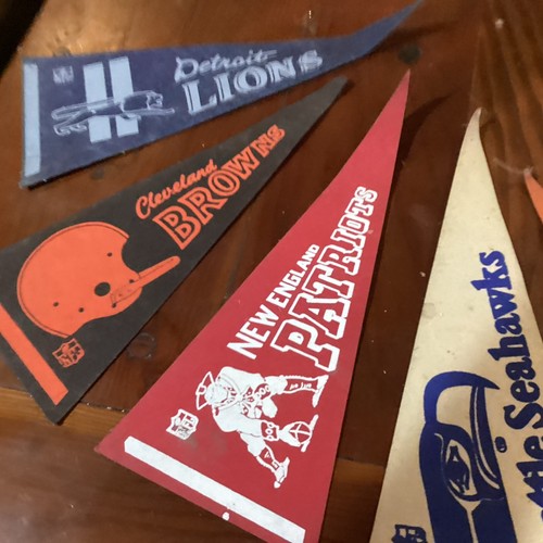 Lot of vintage pennants NFL Souvenir Mini Felt Pennant 9" | eBay