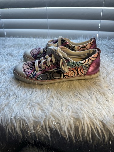 Coach Womens Barrett Sneakers Size 7.5B USED Not Great Condition But ...