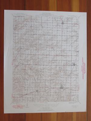 Camp Point Illinois 1948 Original Vintage USGS Topo Map | eBay