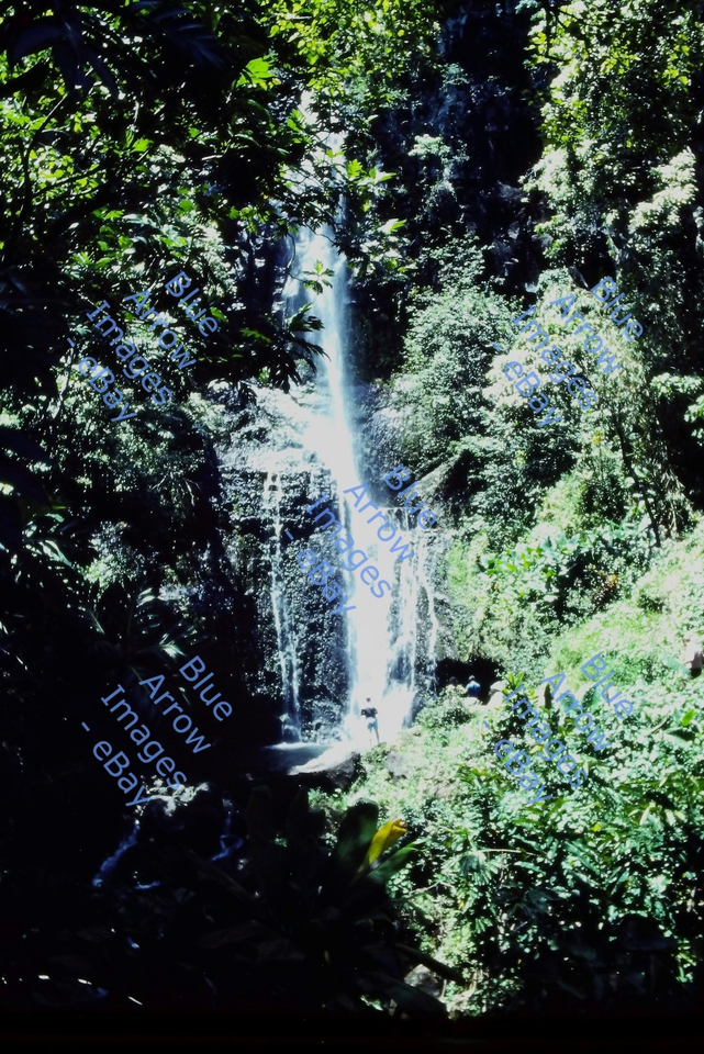 1984 35mm Slides Lot of 24 Hawaii Vacation Wailua Valley Falls Pools ...