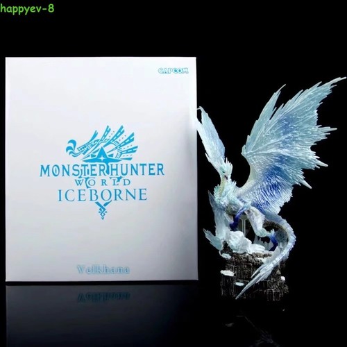 Monster Hunter World: Iceborne Velkhana Statue PVC Figure Model 21cm ...