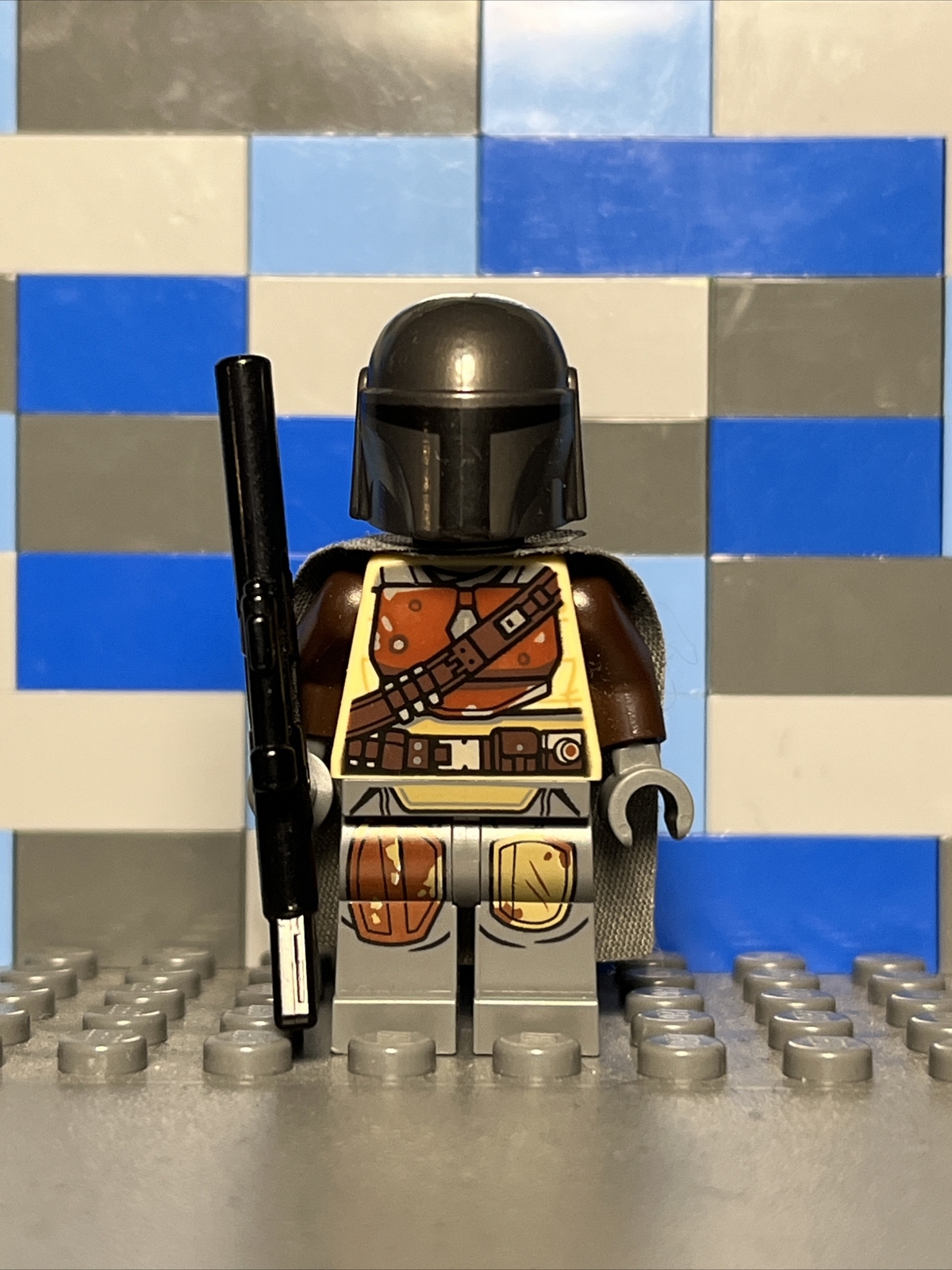 Lego Minifigure The Mandalorian Din Djarin Durasteel Armor Star Wars ...