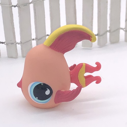 👀 Littlest Pet Shop LPS 643 Angelfish Fish Pink | eBay