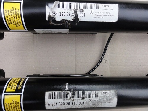 MERCEDES ML W164 6.3 AMG AMORTYZATOR AIRMATIC A1643202931 1643202931 ...