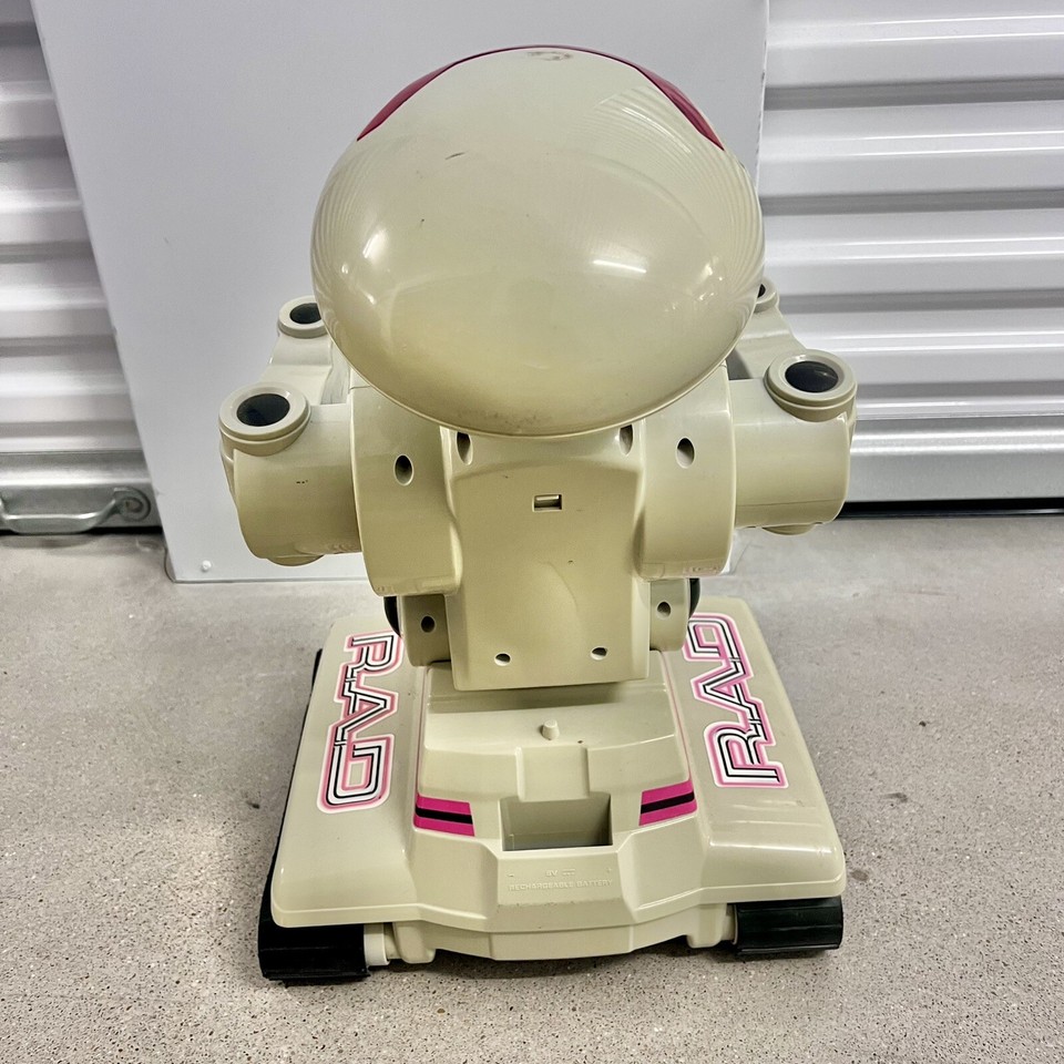 Vintage 1998 TOYMAX R.A.D Radio Controlled Robot Untested! Robot Only ...