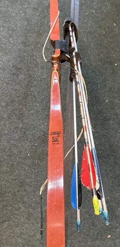 Vintage Ben Pearson Archery Colt recurve 45# 28” Quiver bear Hunt | eBay