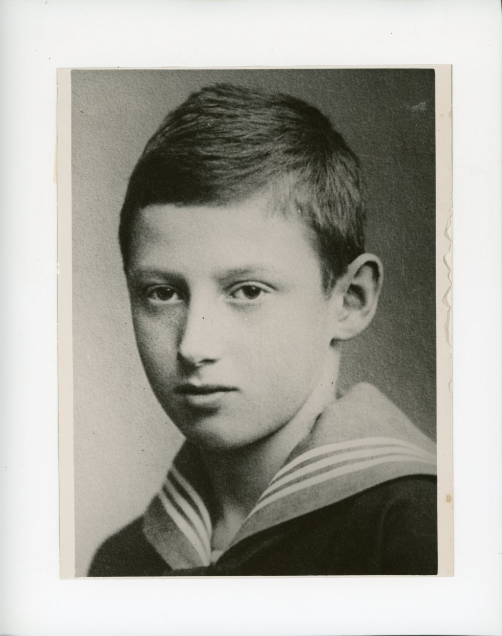 Le Prince Knud du Danemark à 10 ans. Vintage silver print, tirage ...