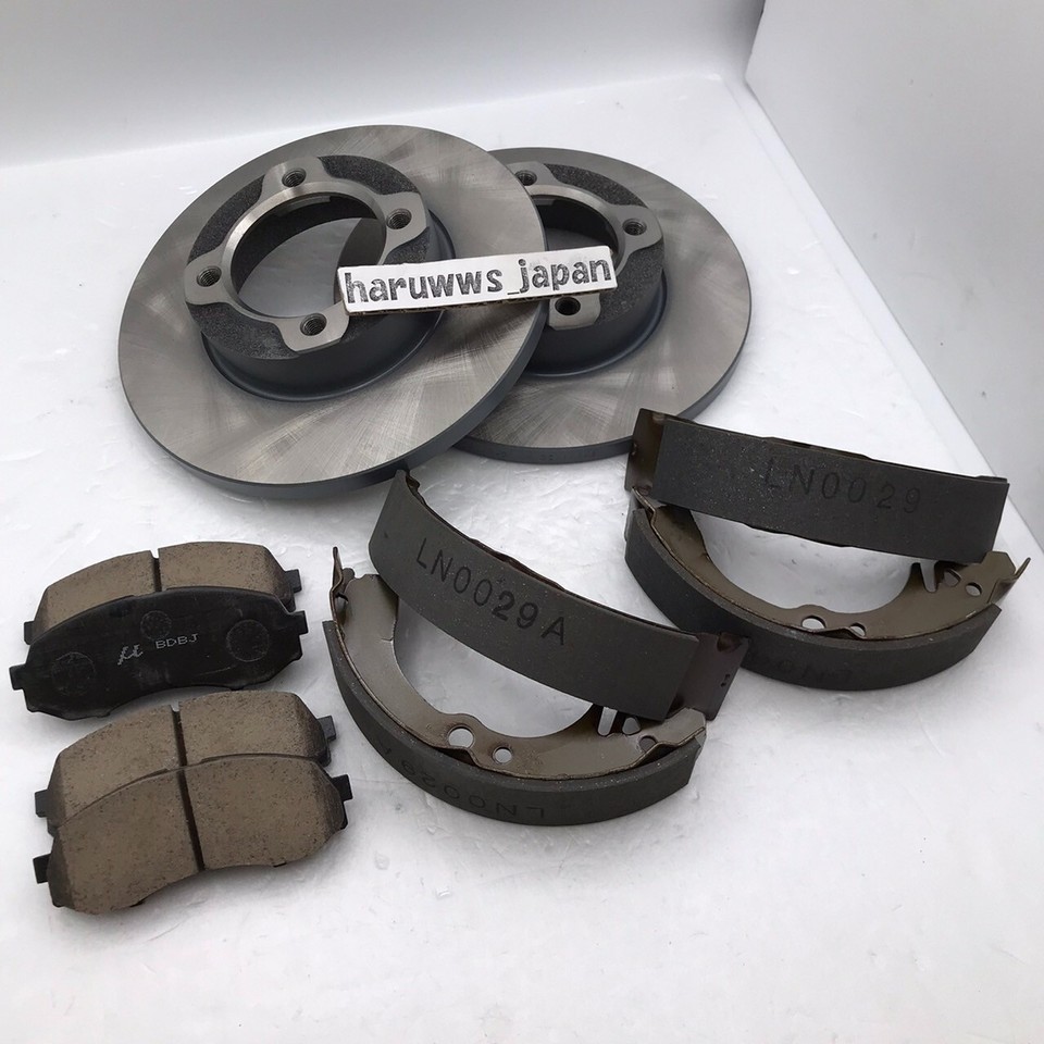 For Daihatsu Hijet Truck S100P S110P Front Brake Rotors, Pads, Shoes ...