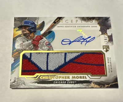 Christopher Morel 2023 Topps Inception Rookie Patch Auto #/25 Autograph ...
