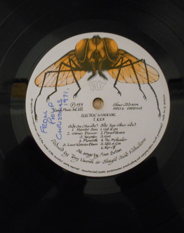 T-Rex Electric Warrior vinyl LP 1st Press Porky Pecko A-2U B-2U with ...