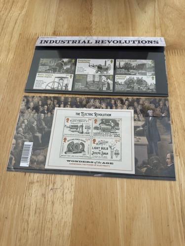 Royal Mail Stamps Presentation Pack 605 Industrial Revolutions Plus ...