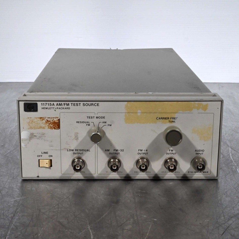 HP Hewlett Packard 11715A AM/FM Test Source | eBay