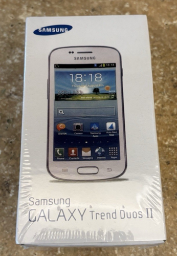 SAMSUNG GALAXY TREND DUO II GT-S7572 WHITE 1.2GHZ **NEW SEALED ...