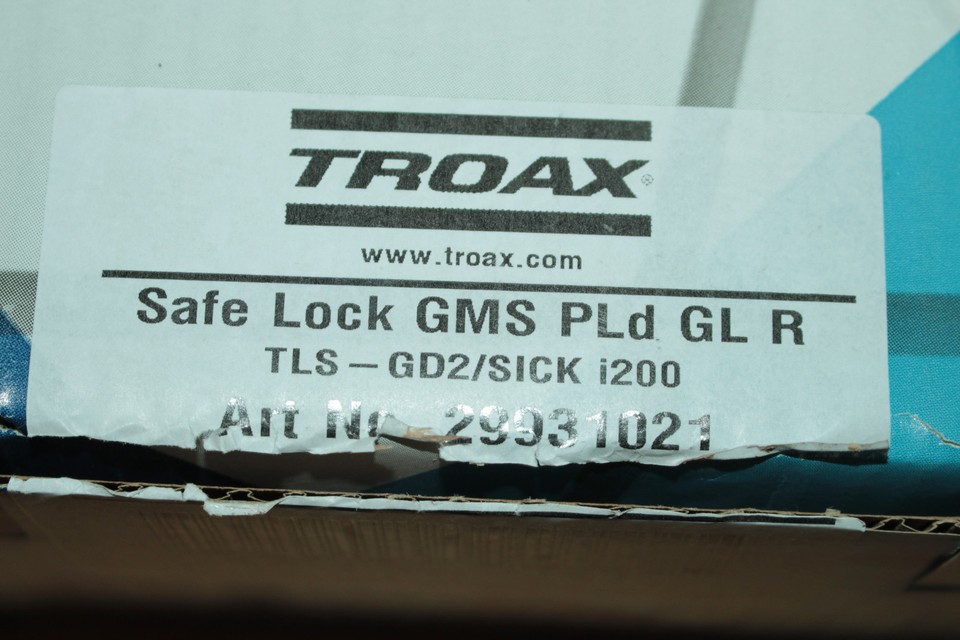 Troax Sicherheitszuhaltung Safe Lock PLd GL 29931021 GMS PLd GL R ...