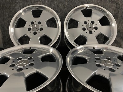 Orig. Mercedes Rims 17 Inch Sl R129 W126 Sec Sel W124 E500 E60 W201 Evo ...