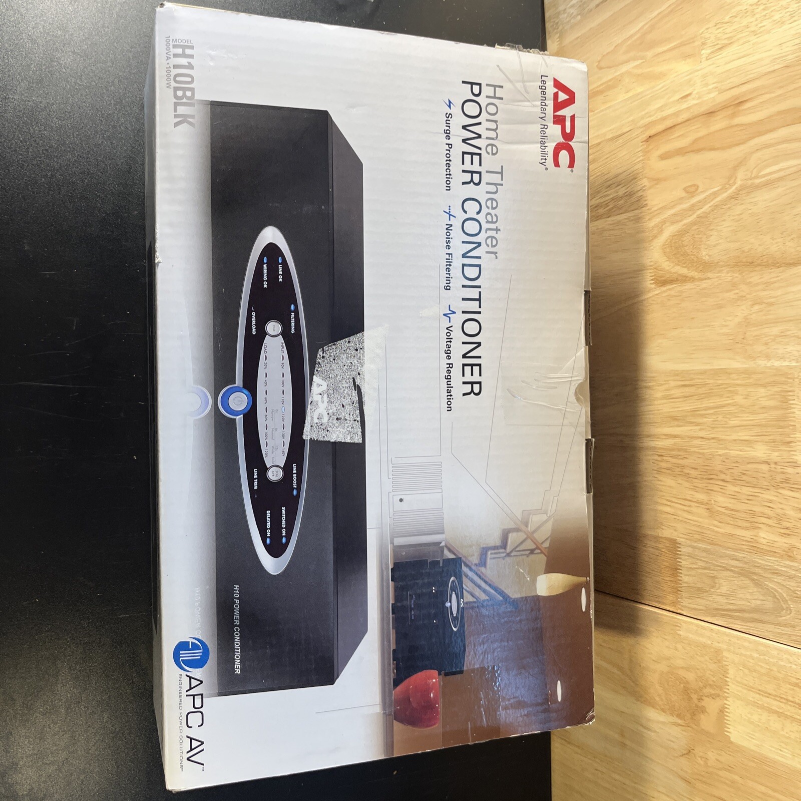 APC H10BLK 12-Outlet H-Type Rack-Mountable Power Conditioner for sale ...