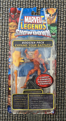 Marvel Legends Toybiz 2006 Showdown Human Torch Booster Pack | eBay