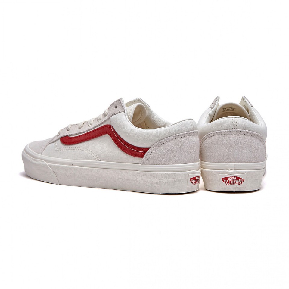 New VANS Mens STYLE 36 WHITE / RED VN0A3DZ3OXS1 US M 7 - 10 TAKSE | eBay