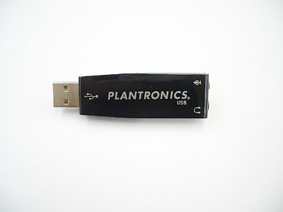 Plantronics USB Audio Adapter to Dual 3.5mm Female Jacks for Headset to ...