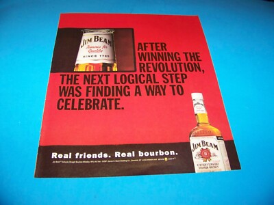 Jim Beam Bourbon Original Print Ad From Magazine 2001 | eBay