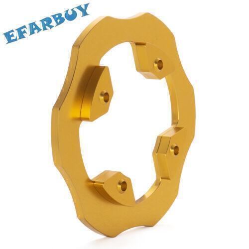 CNC Gold Rear Dual Sprocket Guard Chain Protector for Suzuki Quadsport ...