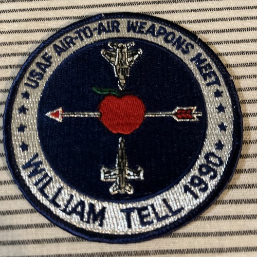 US Air Force 1994 William Tell Weapons Meet Patch Tyndall AFB, FL | eBay