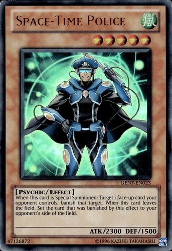 Space-Time Police - Ultra Rare GENF-EN023 - LP - YuGiOh | eBay