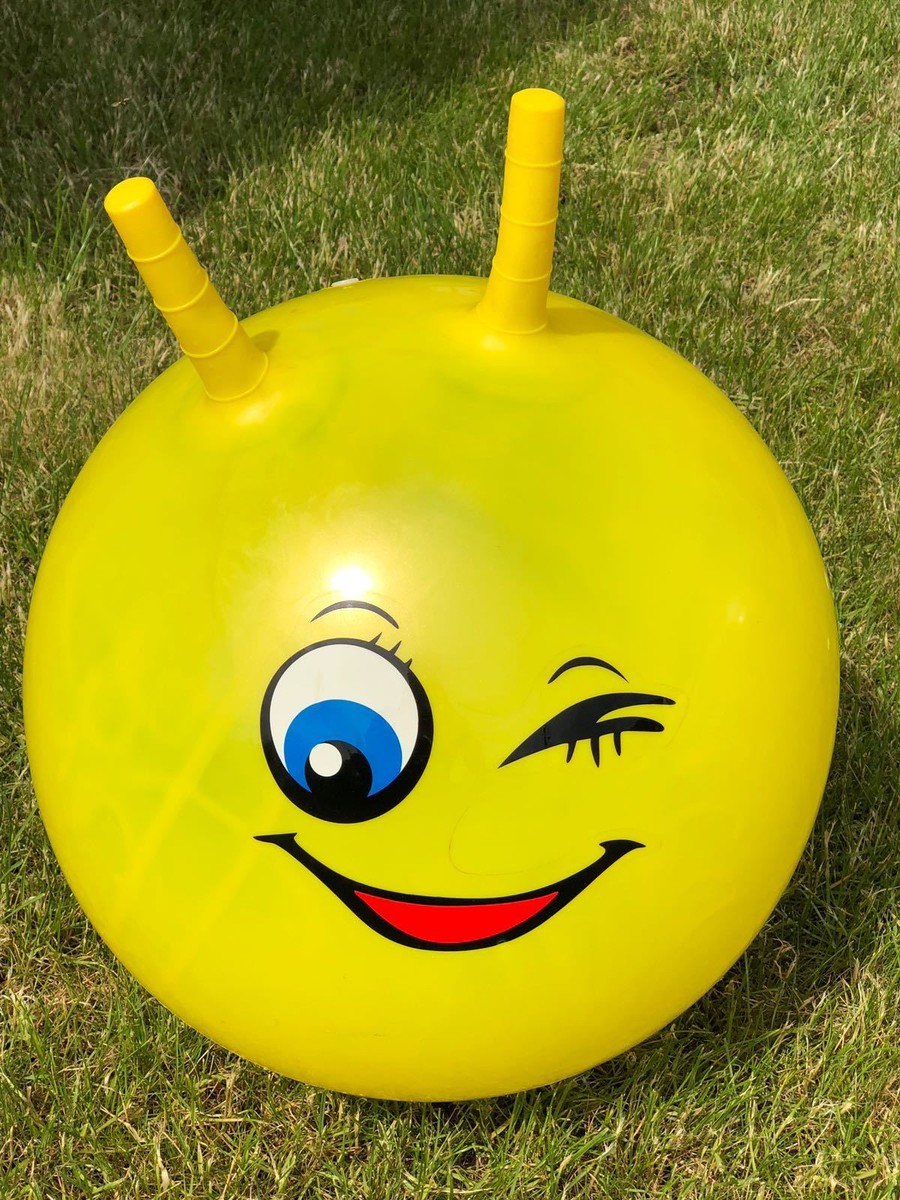 Smiley Jumping Up And Down