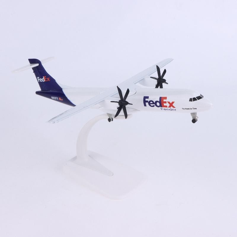 1 Set 20cm Fedex ATR Airplane Model Aircraft Toys Model Plane With ...