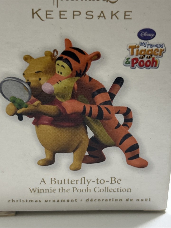 Hallmark Ornament: 2010 A Butterfly-to-be Winnie the Pooh | QXD1046 | eBay